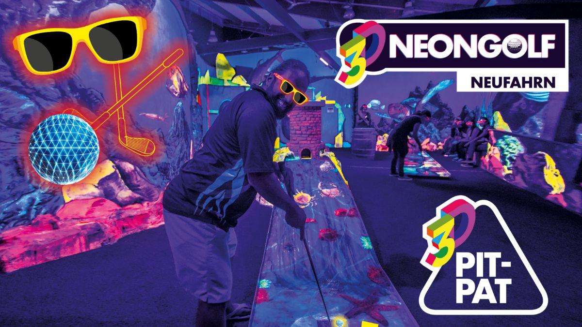 3D-NEONGOLF & 3D Pit-Pat Neufahrn bei Freising | FreizeitMonster